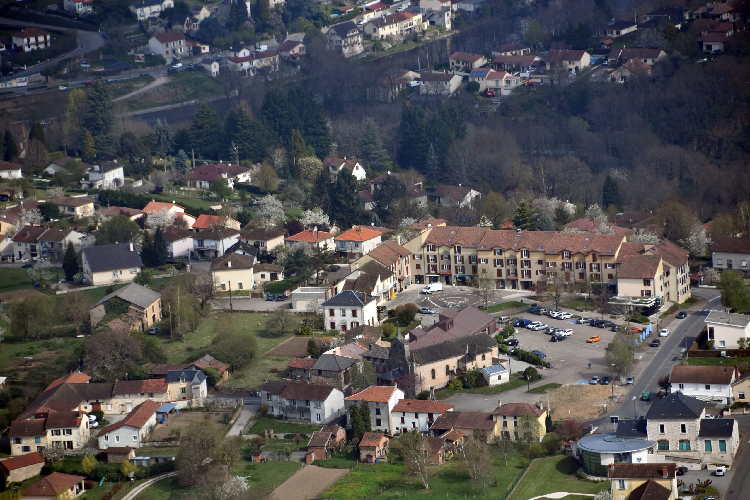 Une ville à la campagne - Condat sur Vienne (87)